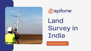 Underground Scanning & Mapping | Land Survey | epitomegs | PPT