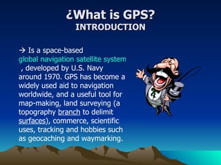 Gps | PPT