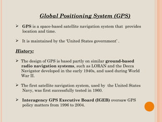 Gps | PPT