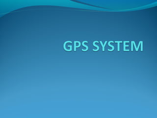 Gps | PPT