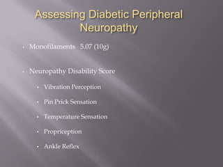 Diabetic Foot Assessment | PPTX