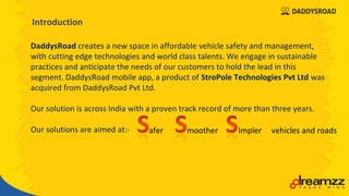 DaddysRaod, about us | PPT | Auto Navigation Systems | Auto Technology