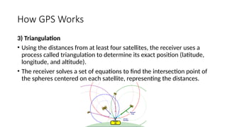 Global Positioning Systems - Segments, GPS measurements, errors ...