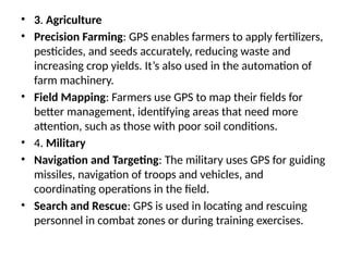 Global positioning system with application of global positioning system ...