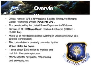 GPS-global-positioning-systems and satellite Navegation.pptx