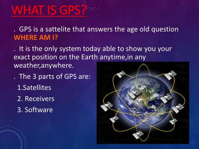 Gps global positioning system | PPT