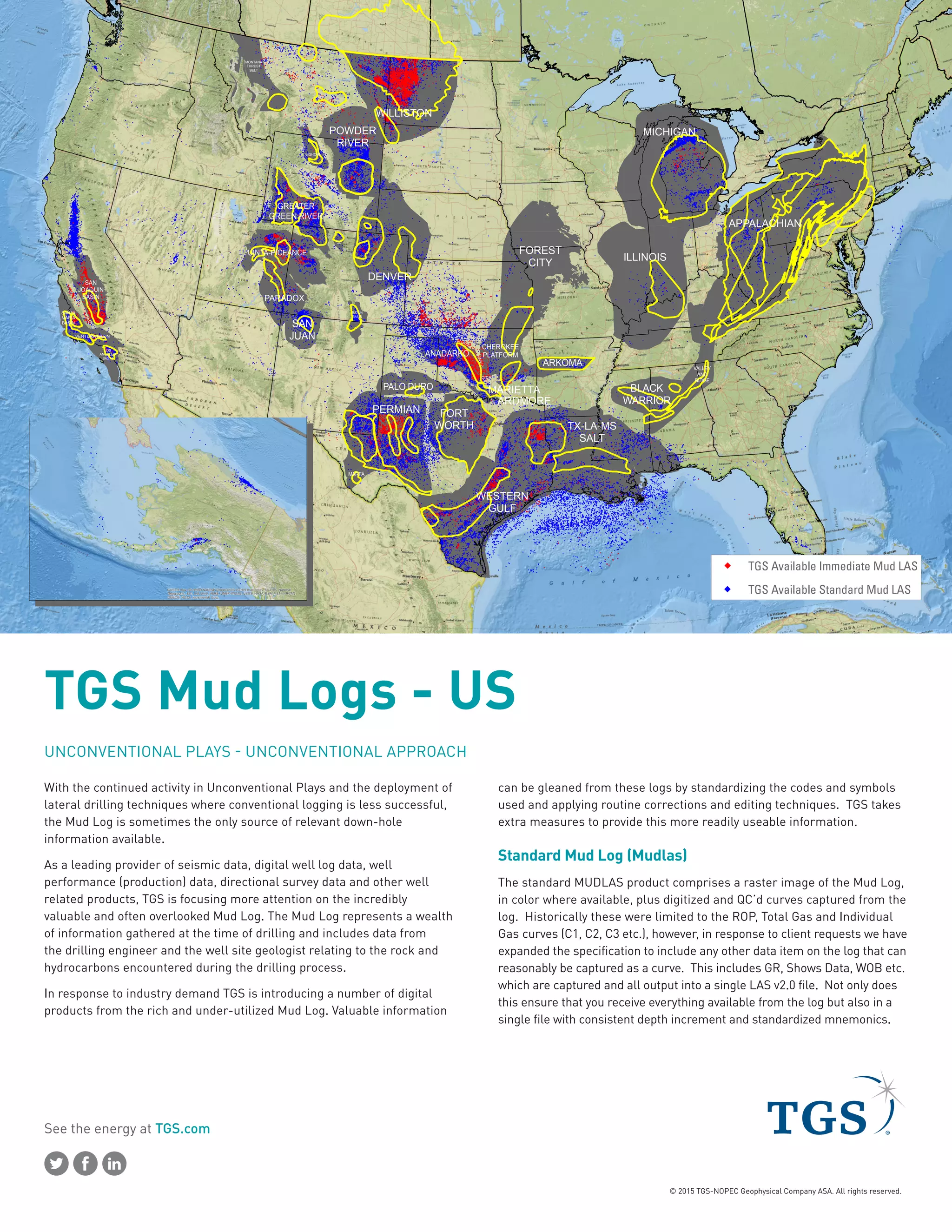 TGS GPS- MUD LAS | PDF