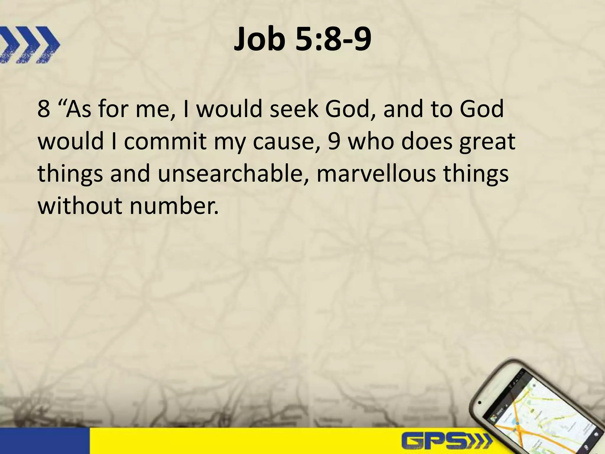 Gods Positioning System Part 1 | PPTX