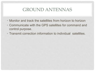 Gps principle and working | PPTX