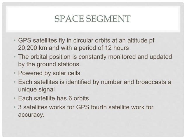 Gps principle and working | PPTX | Geography | Science