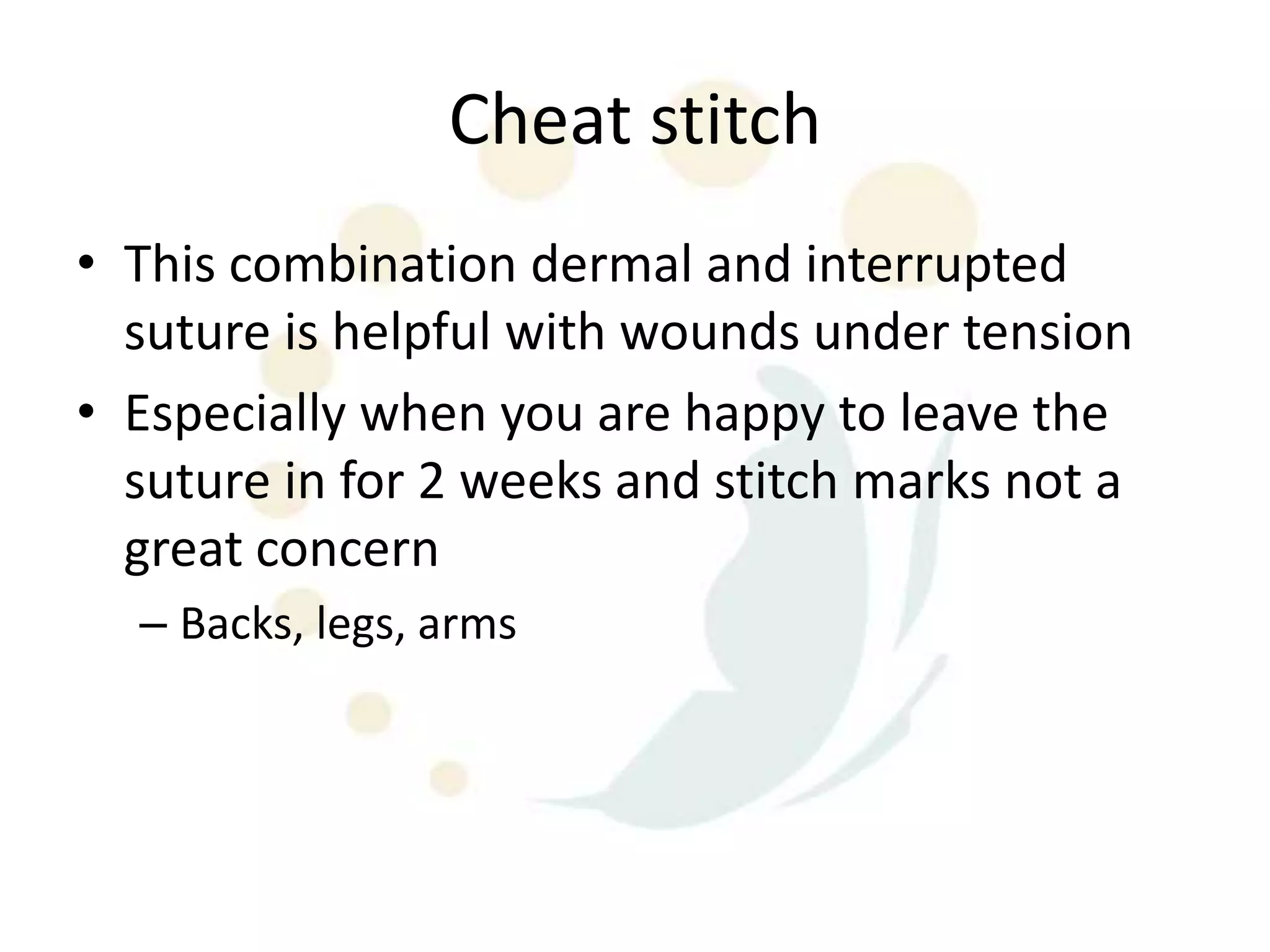 Gps suture-workshop | PPTX