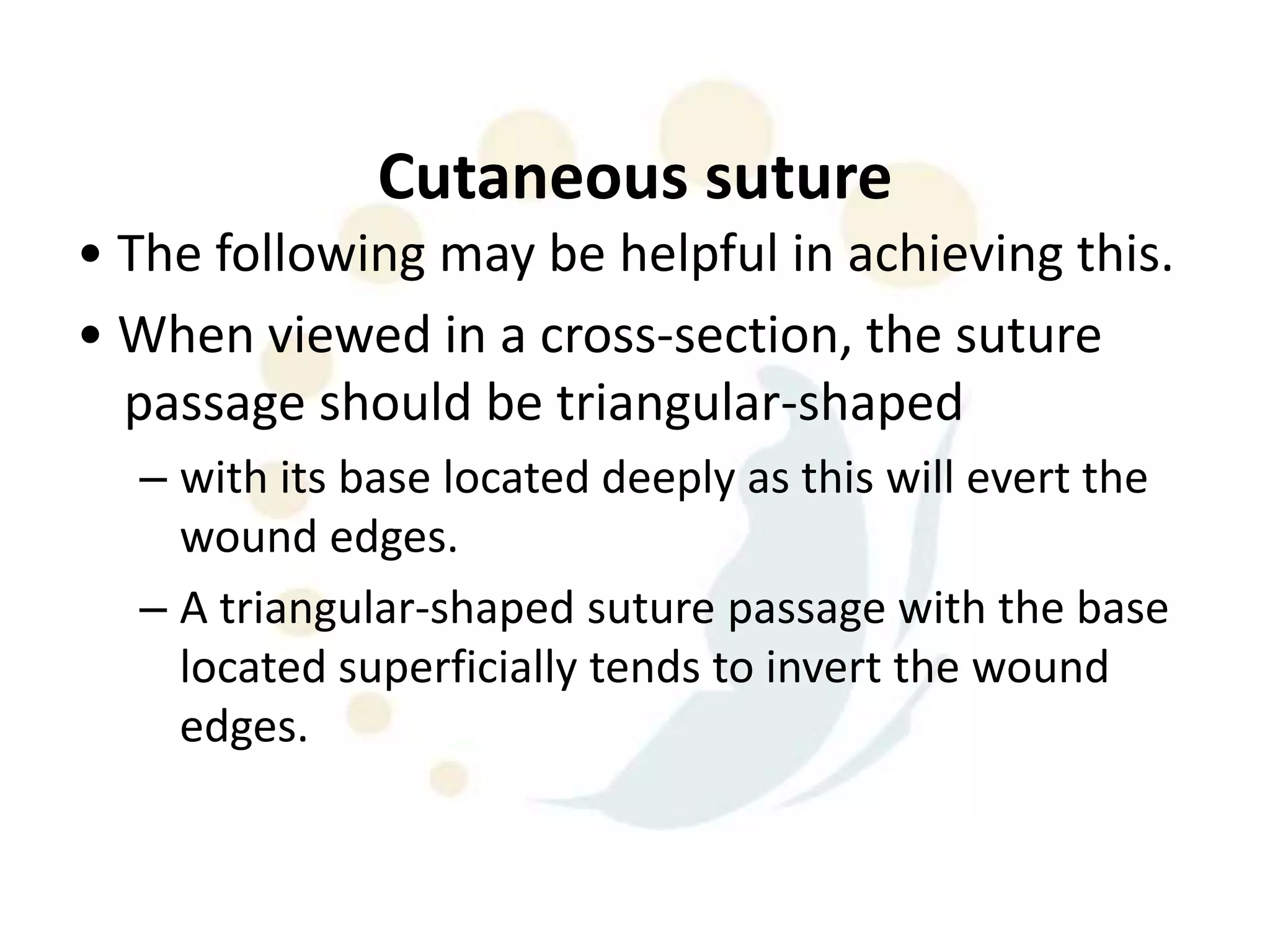 Gps suture-workshop | PPTX
