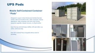 Gps UPS Power When You Need It | PPTX | Logistics | Business