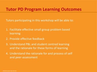 Tutor Professional Development | PPT