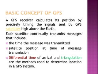 GPS application soil survey | PPT