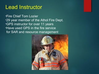 Handheld GPS Training for Municipal Use | PPT