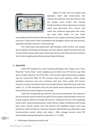Gps dan cara kerjanya | DOCX