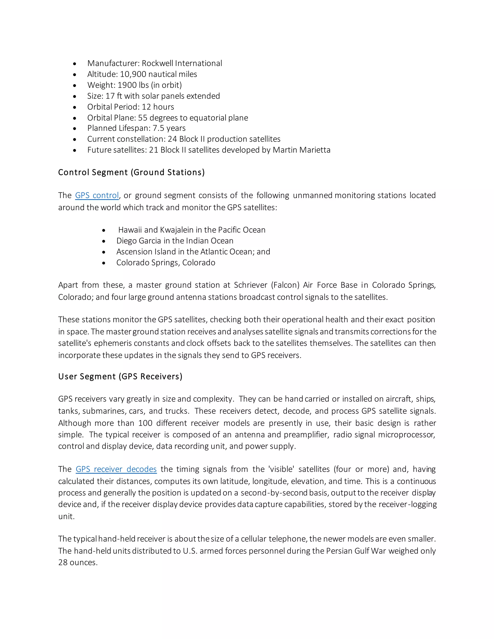Gps device in the geological field mapping | DOCX