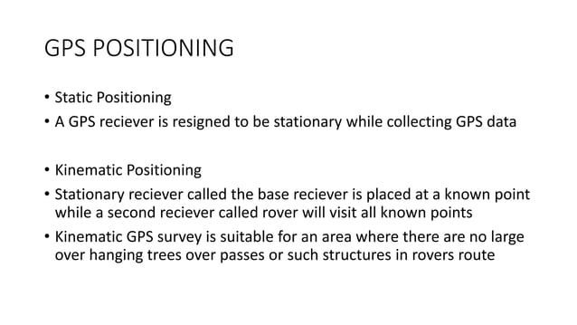 GPS ERRORS | PPTX | Auto Navigation Systems | Auto Technology