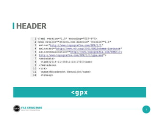 Gps file structure explained | PDF