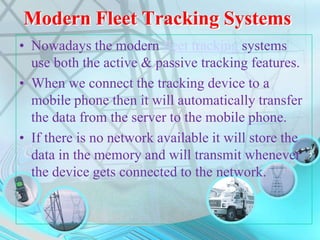 Gps fleet tracking system | PPTX