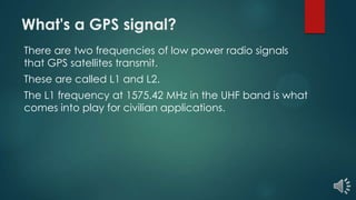 Gps (global positioning system) | PPTX