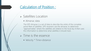 Gps (global positioning system) | PPTX