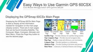 GPS (Global Positioning System) Overview | PPTX
