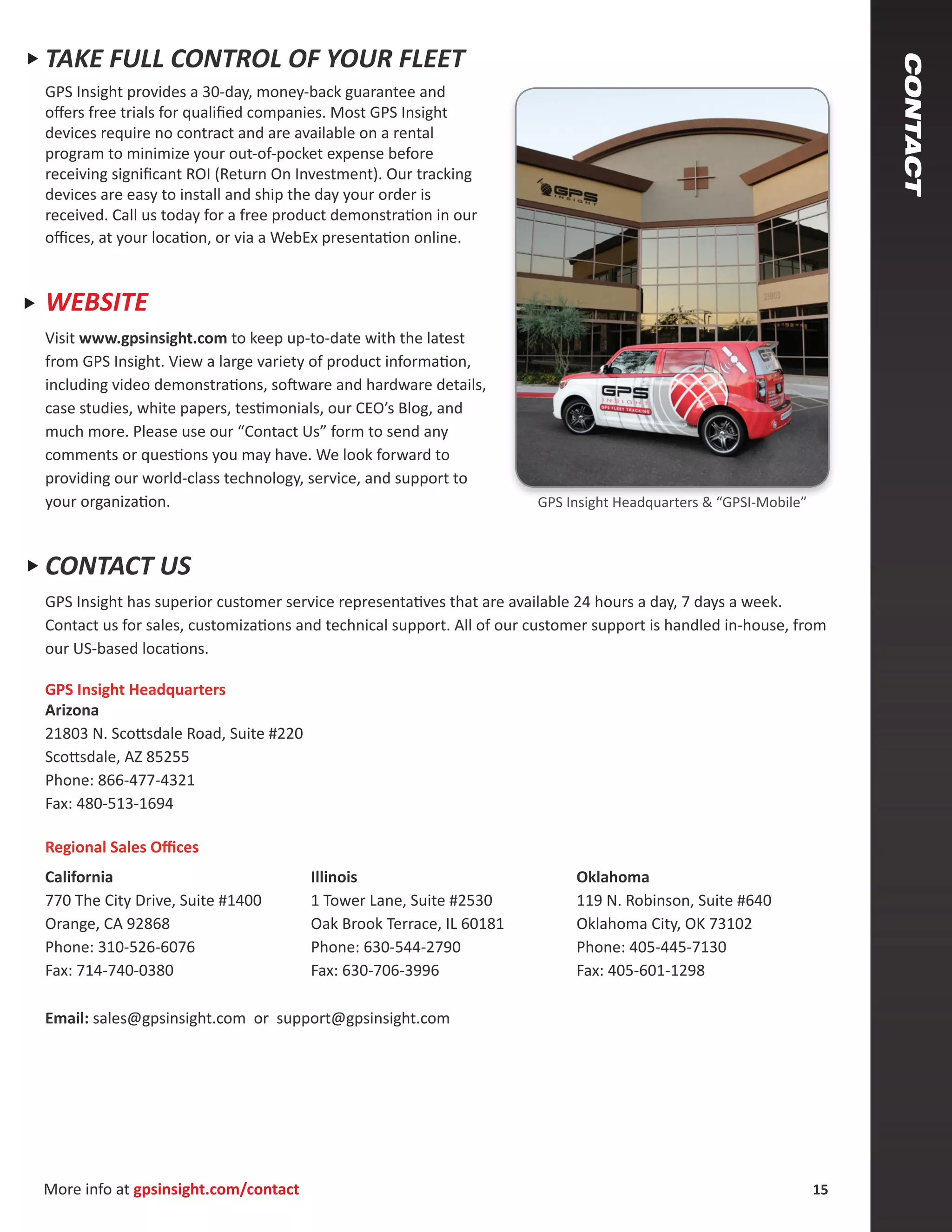 GPS Fleet Tracking Brochure | PDF