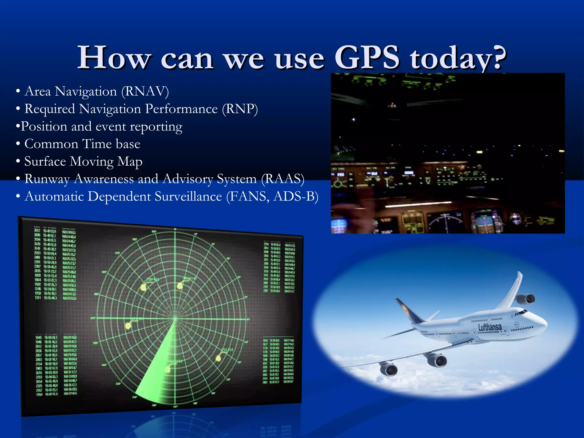 Gps in aviation | PPT