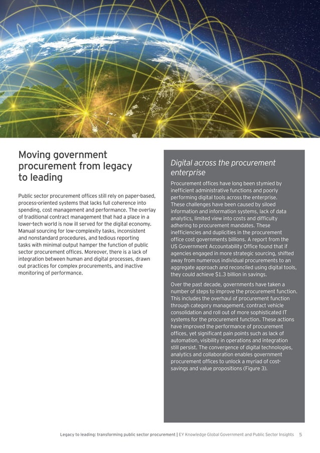 EY Insights -- Legacy to leading: transforming public sector ...