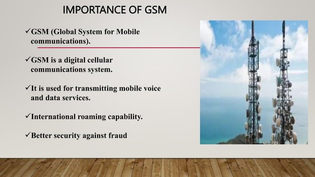 GPS INTERFACE IN GSM NETWORK.pptx | Auto Navigation Systems | Auto ...