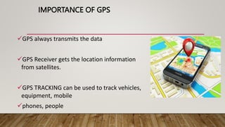 GPS INTERFACE IN GSM NETWORK.pptx | Auto Navigation Systems | Auto ...