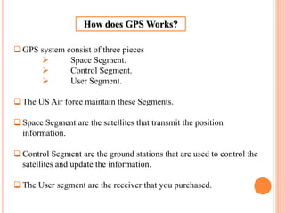 GPS(Global Positioning system | PPTX