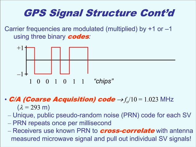 GPS_measure_continue1.ppt satellite data gps measuememnt | PPT