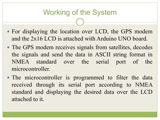GPS based tracking system | PPTX