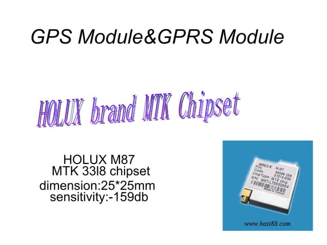 Gps module and gprs/gsm module | PPT