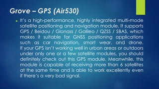 GPS NAVIGATION Using Arduino Presentation | PPTX