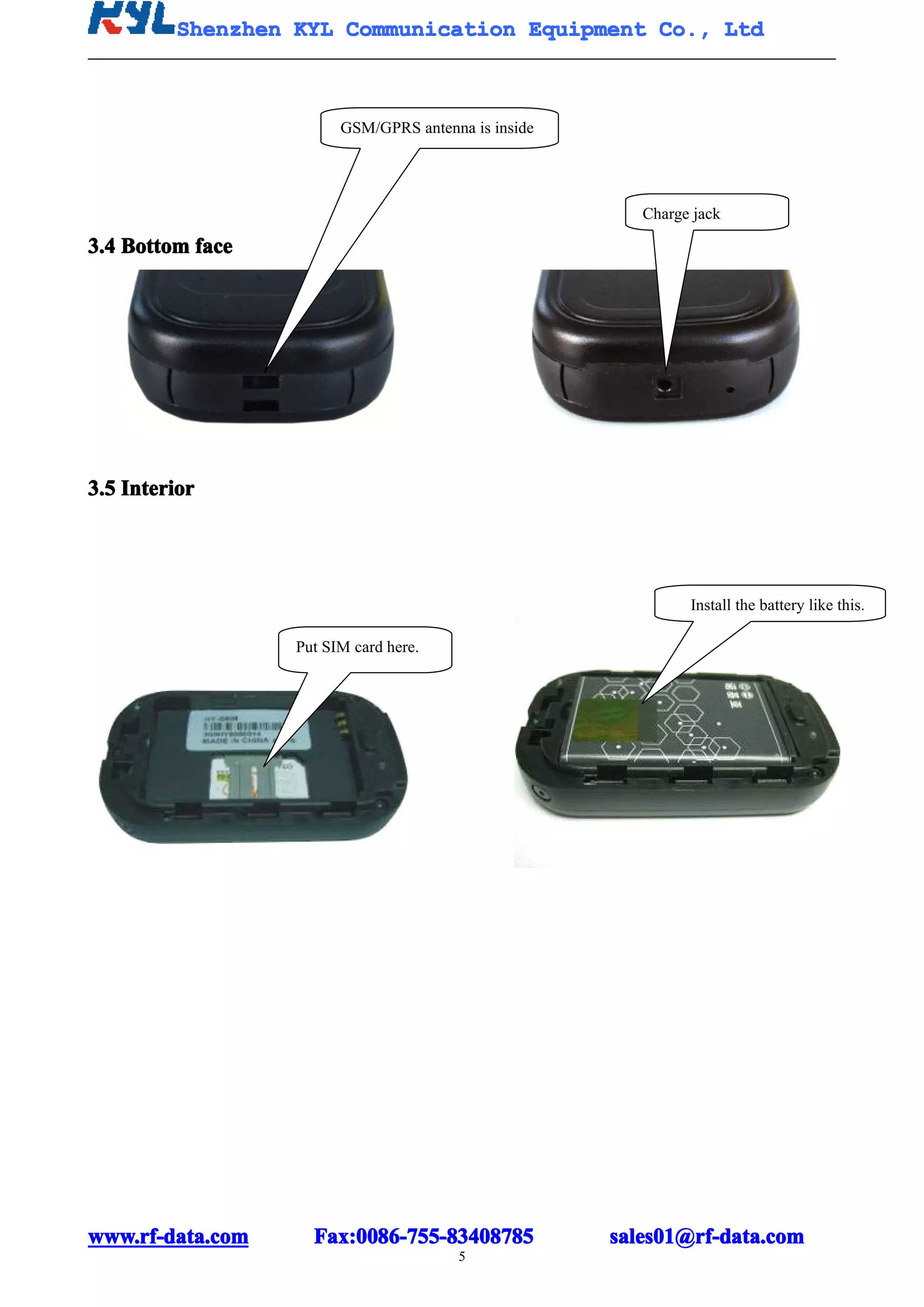 Gps portable tracker user manual | PDF