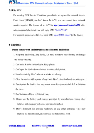 Gps portable tracker user manual | PDF | Smartphones | Consumer Electronics