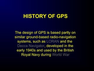 GIS & GPS PPt | PPT | Auto Navigation Systems | Auto Technology