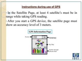 GPS Device Instructions with Area Calculation of Field | PPTX | Auto ...