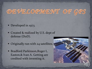 Gps presentation | PPTX