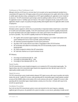 GPS Retransmission Introduction | PDF