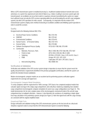 GPS Retransmission Introduction | PDF
