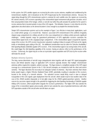 GPS Retransmission Introduction | PDF