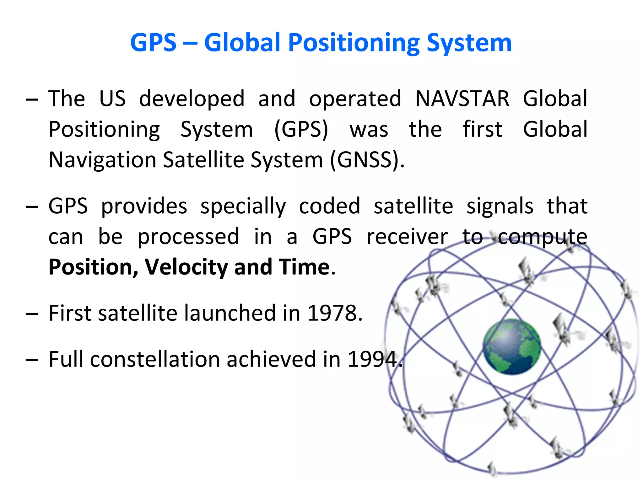 Global Positioning System | PPT