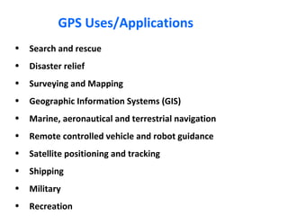 Global Positioning System | PPT