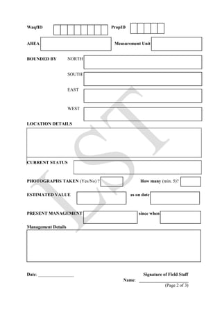 Gps survey form_v2 - WAMSI | PDF | Auto Navigation Systems | Auto ...