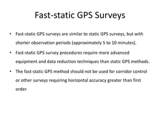 Gps surveying | PPTX